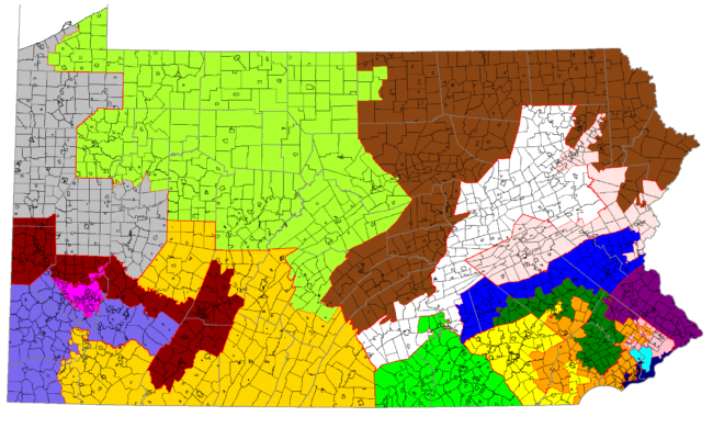 PA Supreme Court Orders New Congressional Maps before Primaries - PUMP