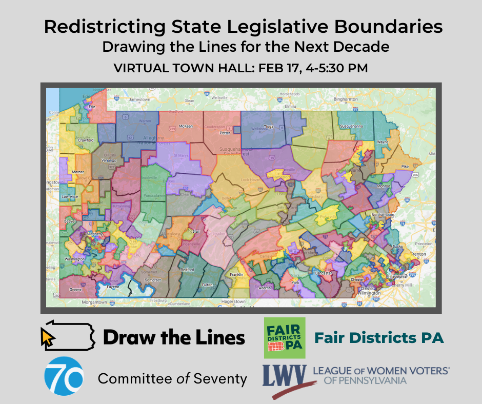 Redistricting State Legislative Boundaries: LRC Town Hall - PUMP